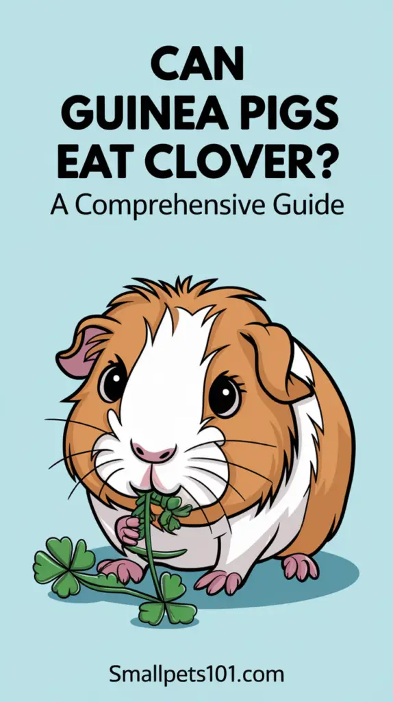 Can Guinea Pigs Eat Clover? A Comprehensive Guide - Small Pets 101